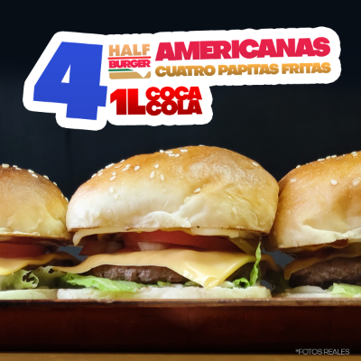 HALF BURGER / ONLINE